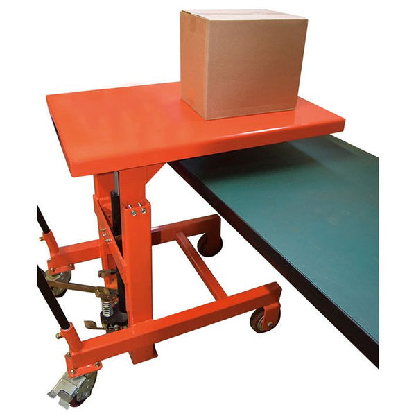 Table élévatrice manuelle encastrable 900 kg – Rotaket Manutention