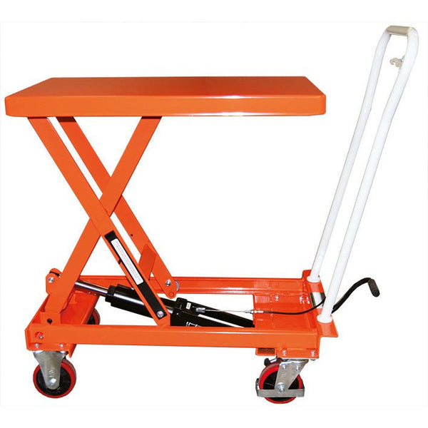 Table élévatrice manuelle premium 150 kg – Rotaket Manutention